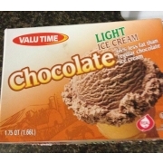 Valu Time Ice Cream, Chocolate, Light: Calories, Nutrition Analysis ...