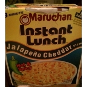 Maruchan Instant Lunch, Jalapeno Cheddar Flavor: Calories, Nutrition ...