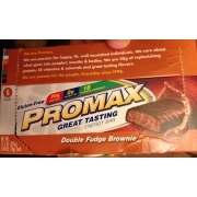 Promax Energy Bar, Double Fudge Brownie: Calories, Nutrition Analysis ...