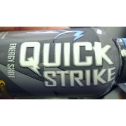Quick Strike Energy Shot: Calories, Nutrition Analysis & More | Fooducate