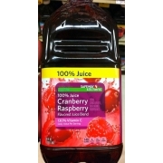 Safeway Kitchens Cranberry Raspberry Flavored Juice Blend: Calories ...