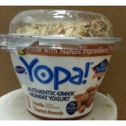 Breyers Yo Crunch YOPA Greek Yogurt, Non-fat, Vanilla: Calories ...