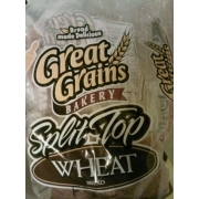 Great Grains Bakery Split Top Wheat Bread: Calories, Nutrition Analysis ...