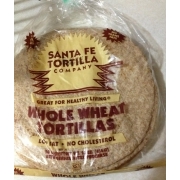 Santa Fe Tortilla Company Whole Wheat Tortillas: Calories, Nutrition ...