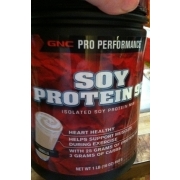 GNC Pro Performance Soy Protein Isolated Soy Protein Mix: Calories ...