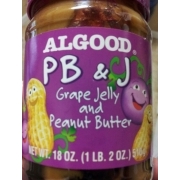 Algood Pb & J Grape Jelly And Peanut Butter: Calories, Nutrition ...
