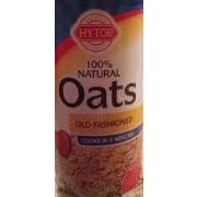 HY-Top 100% Natural Oats, Old Fashioned: Calories, Nutrition Analysis ...