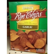 Pinahs Rye Chips, Garlic: Calories, Nutrition Analysis & More | Fooducate