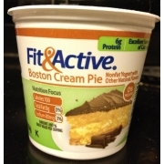 Fit & Active Yogurt, Non-fat, Boston Cream Pie: Calories, Nutrition ...