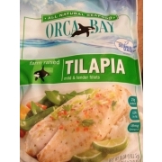 Orca Bay Tilapia Mild & Tender Fillets: Calories, Nutrition Analysis ...