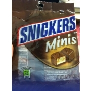 Snickers Minis, Chocolate: Calories, Nutrition Analysis & More | Fooducate