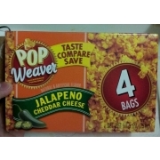 Pop Weaver Jalapeno Cheddar Cheese Popcorn: Calories, Nutrition ...