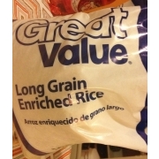Great Value Long Grain Enriched Rice: Calories, Nutrition Analysis ...