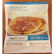 Nutrisystem Pancake Mix: Calories, Nutrition Analysis & More | Fooducate