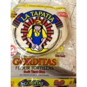 La Tapatia Gorditas Flour Tortillas, Soft Taco Size: Calories ...