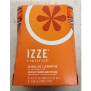 Izze Juice Beverage, Sparkling Clementine: Calories, Nutrition Analysis ...