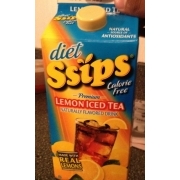 Ssips Iced Tea, Lemon, Diet: Calories, Nutrition Analysis & More ...
