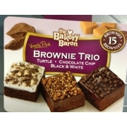 The Bakery Baron Brownie Trio Variety Pack: Calories, Nutrition ...