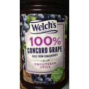 Welch's 100% Concord Grape Juice: Calories, Nutrition Analysis & More ...