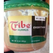 Tribe Everything Hummus: Calories, Nutrition Analysis & More | Fooducate