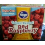 Kroger Gelatin Dessert, Red Raspberry: Calories, Nutrition Analysis ...