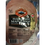 Black Bear Black Forest Hickory Smoked Maple Ham: Calories, Nutrition ...