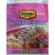 Rhodes Sweet Dough: Calories, Nutrition Analysis & More | Fooducate