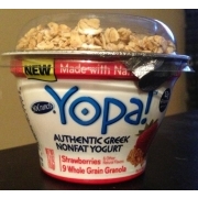 Breyers Yo Crunch YOPA Greek Yogurt, Non-fat, Strawberries & Whole ...