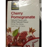 Clover Valley Drink Mix Sticks, Cherry Pomegranate, Sugar Free ...