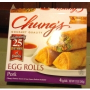 Chung's Egg Rolls, Pork: Calories, Nutrition Analysis & More | Fooducate