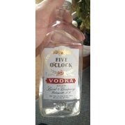 Five O'Clock Vodka: Calories, Nutrition Analysis & More | Fooducate