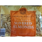 Southern Grove California Slivered Almonds: Calories, Nutrition ...
