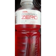Powerade Zero Sports Drink, Strawberry: Calories, Nutrition Analysis ...