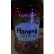Hansen's Natural Juice From Concentrate 100%, Apple: Calories ...