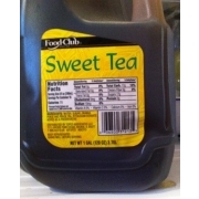 Food Club Sweet Tea: Calories, Nutrition Analysis & More | Fooducate