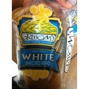 Grissom's White Enriched Bread: Calories, Nutrition Analysis & More ...