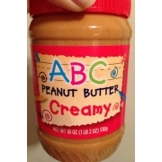 ABC Creamy Peanut Butter: Calories, Nutrition Analysis & More | Fooducate