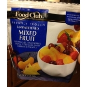 Food Club Mixed Fruit, Unsweetened: Calories, Nutrition Analysis & More ...