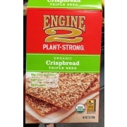 Engine 2 Plant-Strong Organic Crispbread, Triple Seed: Calories ...