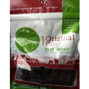 Simple Truth Organic Beef Jerky, Original Flavor: Calories, Nutrition ...