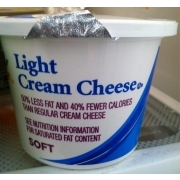 Giant Light Cream Cheese: Calories, Nutrition Analysis & More | Fooducate