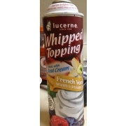 Lucerne French Vanilla Whipped Topping: Calories, Nutrition Analysis ...