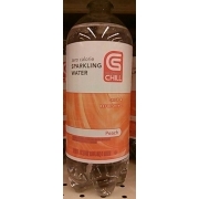 Super Chill Zero Calorie Sparkling Water, Peach: Calories, Nutrition ...
