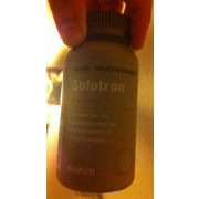 Solotron Multivitamin Caplets: Calories, Nutrition Analysis & More ...