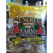 Suncrest Farms Pork Skins: Calories, Nutrition Analysis & More | Fooducate