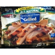 John Soules Foods Chicken Breast Strips With Rib Meat, Grilled ...