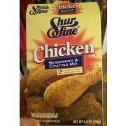 Shurfine Seasoning & Coating Mix, Chicken: Calories, Nutrition Analysis ...