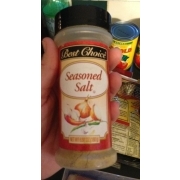 Best Choice Seasoned Salt: Calories, Nutrition Analysis & More | Fooducate