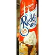 Reddi Wip Original Whipped Cream: Calories, Nutrition Analysis & More ...