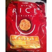 Meijer Mini Cheddar Rice Crisps: Calories, Nutrition Analysis & More ...